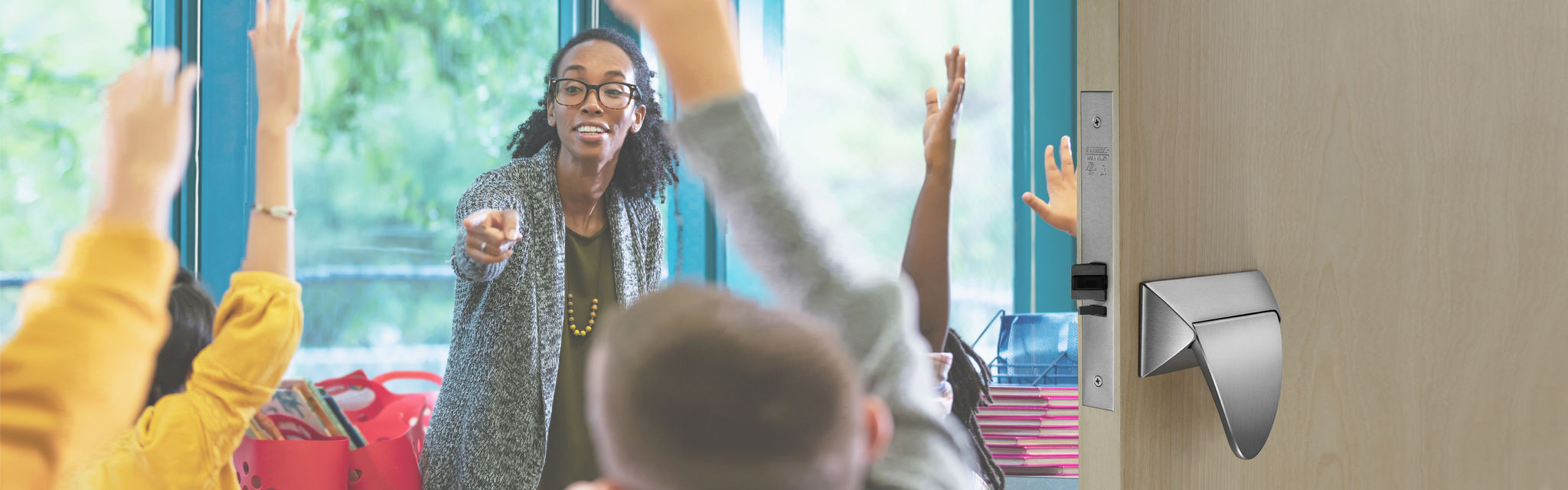 Hands-Free Door Hardware For Education | SARGENT